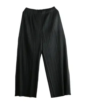 Issey Miyake Pleated Trousers - Black