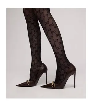 Gucci Donna Pump With Horsebit Detail - Dark Brown