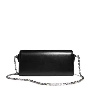Gucci Wallet On Chain With Horsebit - Black
