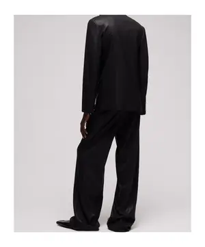 Gucci Light Wool Pants With Chintzed Finish