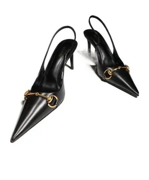 Gucci Donna Slingback Pumps - Black