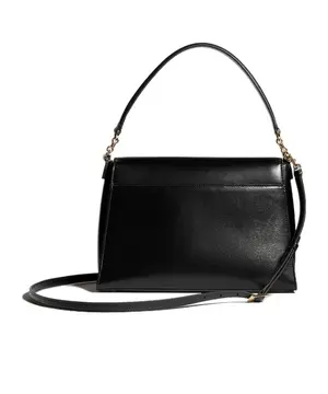 Gucci Horsebit Duomo Medium Top Handle Bag - Black
