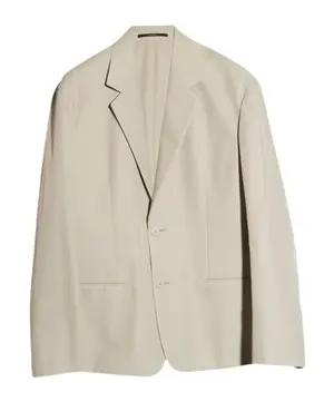 Gucci Lightweight Cotton Nylon Twill Blazer