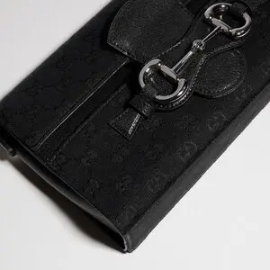 Gucci Horsebit Ristretto Medium Shoulder Bag