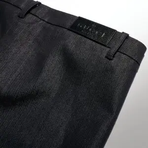 Gucci Cotton Blend Denim Pants