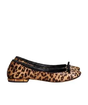 Gucci Ballerina With Bamboo - Brown/black
