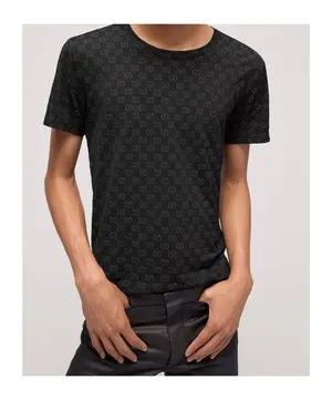 Gucci Printed Cotton Jersey T-shirt
