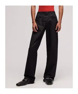 Gucci Loose Fit Cotton Blend Denim Pants