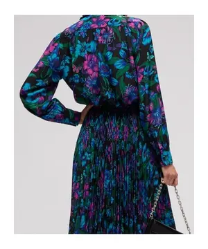 Gucci Floral Print Silk Crêpe De Chine Shirt
