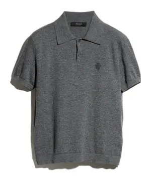 Gucci Fine Knit Polo Shirt