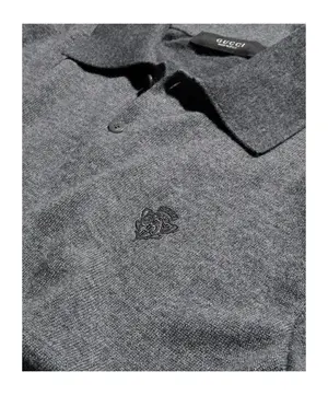 Gucci Fine Knit Polo Shirt