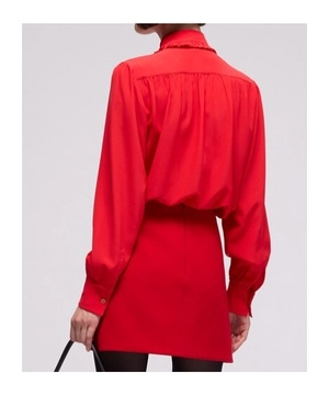 Gucci Silk Crêpe De Chine Shirt With Embroidery