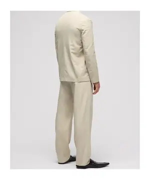 Gucci Lightweight Cotton Nylon Twill Pants With Crest Embroidery