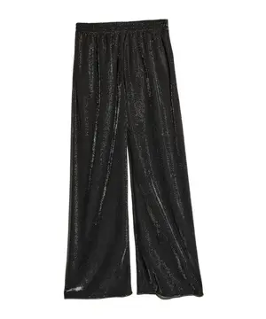 Gucci Jersey Pants With Iridescent Effect - Black