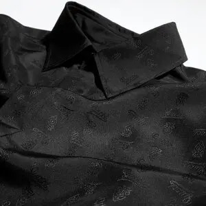 Gucci Silk Habotai Jacquard Shirt