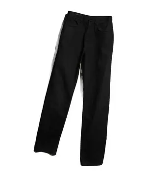 Gucci Washed Cotton Denim Pants - Black