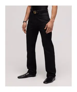 Gucci Washed Cotton Denim Pants