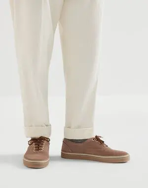 Brunello Cucinelli Suede Sneakers