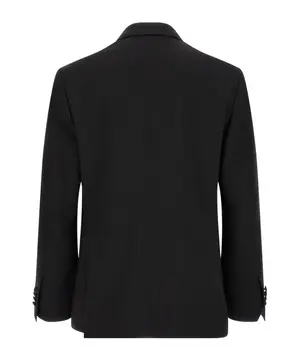 LARDINI Double-breasted Blazer, Straight-leg Suit Trousers