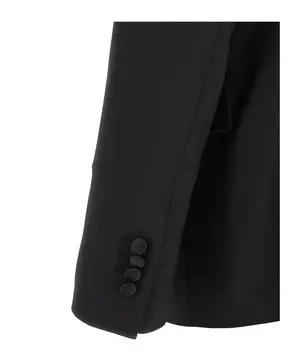 LARDINI Double-breasted Blazer, Straight-leg Suit Trousers