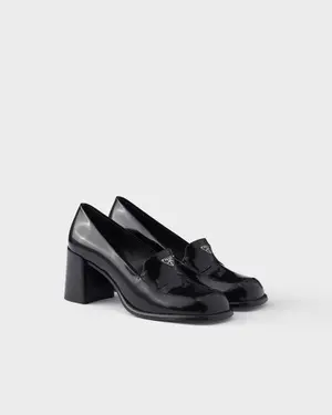 Prada Brushed Leather Loafers