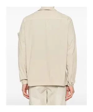 Stone Island Logo-patch Pocket Shirt