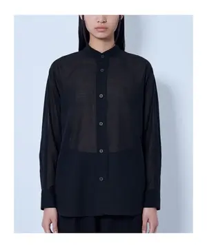 Issey Miyake Panelled Long Sleeve Shirt