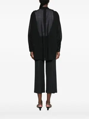 Issey Miyake Panelled Long Sleeve Shirt