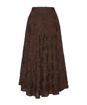 ROTATE BY BIRGER CHRISTENSEN Floral-mesh Sun Skirt