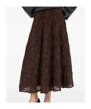 ROTATE BY BIRGER CHRISTENSEN Floral-mesh Sun Skirt