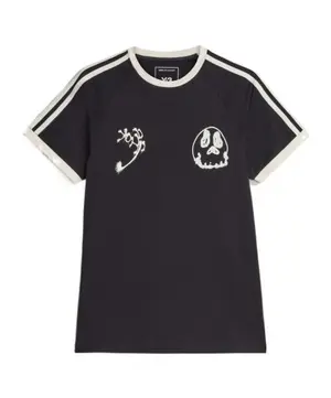 Y3 Skull-print 3-stripes T-shirt