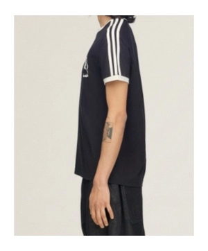 Y3 Skull-print 3-stripes T-shirt
