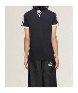 Y3 Skull-print 3-stripes T-shirt