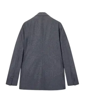 Giorgio Armani Unlined Single-breasted Stretch Cashmere Jacket With Two Buttons