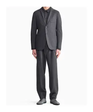 Giorgio Armani Unlined Single-breasted Stretch Cashmere Jacket With Two Buttons