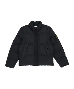 Stone Island Long-sleeved Down Jacket - Blue