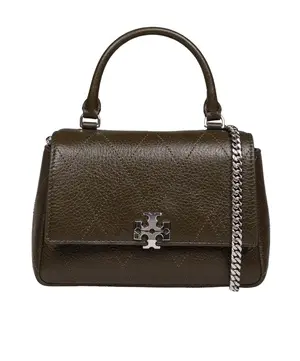 Tory Burch Mini Charlie Quilted Top-handle Crossbody