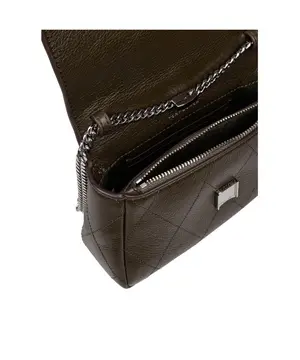 Tory Burch Mini Charlie Quilted Top-handle Crossbody