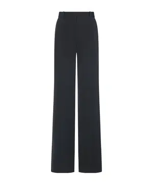 THE ROW Coleman Wool Gabardine Bootcut Trousers