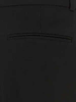 THE ROW Coleman Wool Gabardine Bootcut Trousers