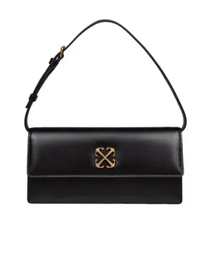 Off-White Top Handle Handbag - Black
