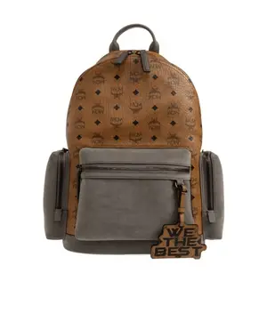 Mcm Stark Medium Visetos-print Backpack