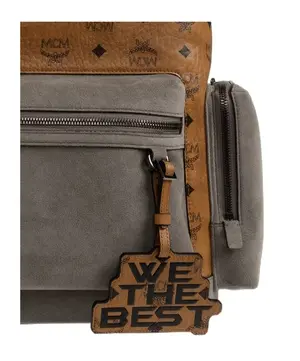 Mcm Stark Medium Visetos-print Backpack