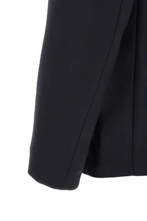 MAISON MARGIELA Lapel-free Blazer In Virgin Wool
