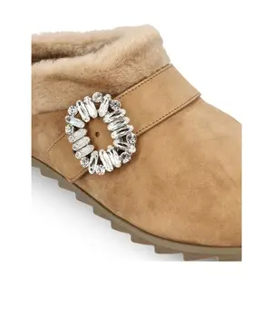 ROGER VIVIER Embellished Slip-on Mules
