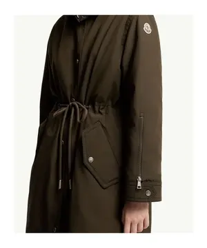 Moncler Halicte Long Down Parka