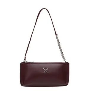 Off-White Jitney Shoulder Bag - Wine Red