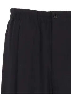 Giorgio Armani Pleated Elastic-waist Trousers
