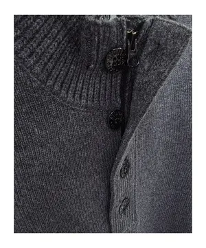 Stone Island Regular-fit Half-zip Jumper