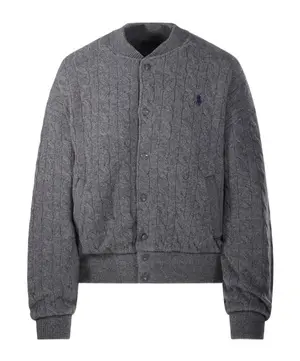 Polo Ralph Lauren Cable-knit Bomber Jacket